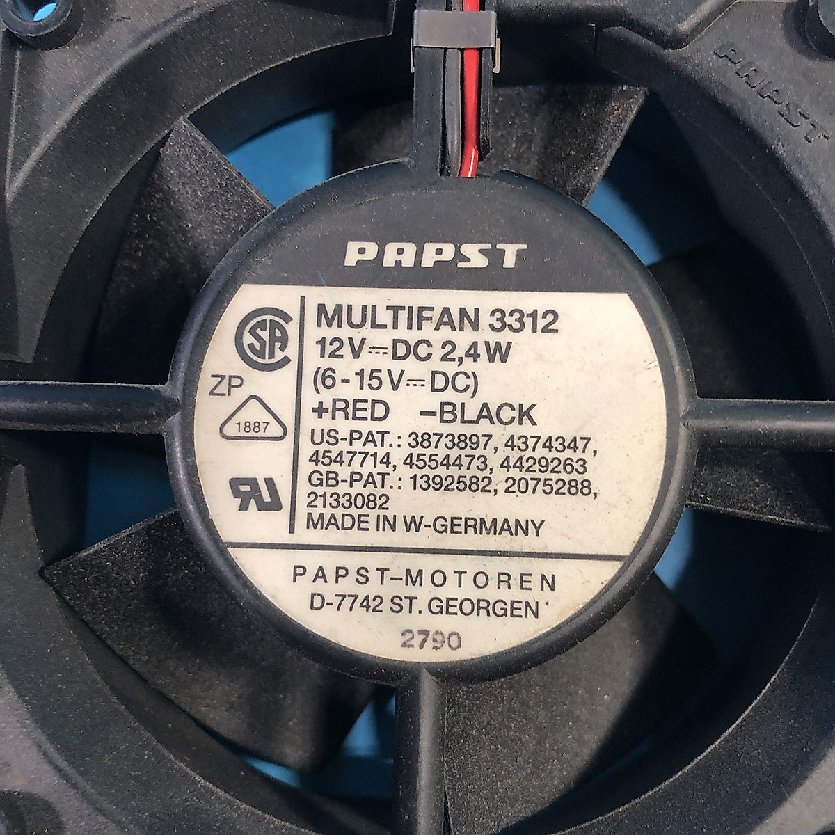 Papst 3312 Multifan Fan