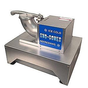 PARAGON Port-A-Blast SNO Cone Machine for Professional Concessionaires Requiring Commercial Heavy Duty Snow Cone Equipment 1/3 Horse Power 792 Watts