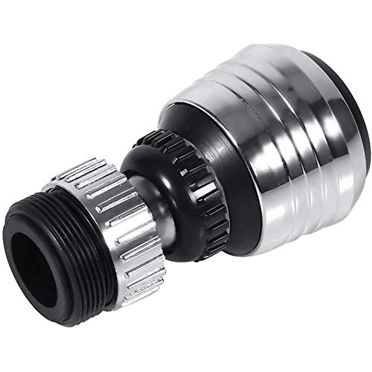 2PCS Kitchen Faucet Aerator, Splash Filter Attachment Tap 360 Rotate Swivel Saving Diffuser Nozzle Filter Adapter