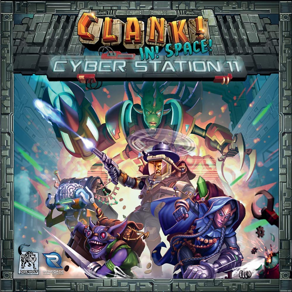 Renegade Game Studios Clank! in! Space! Cyber Station 11
