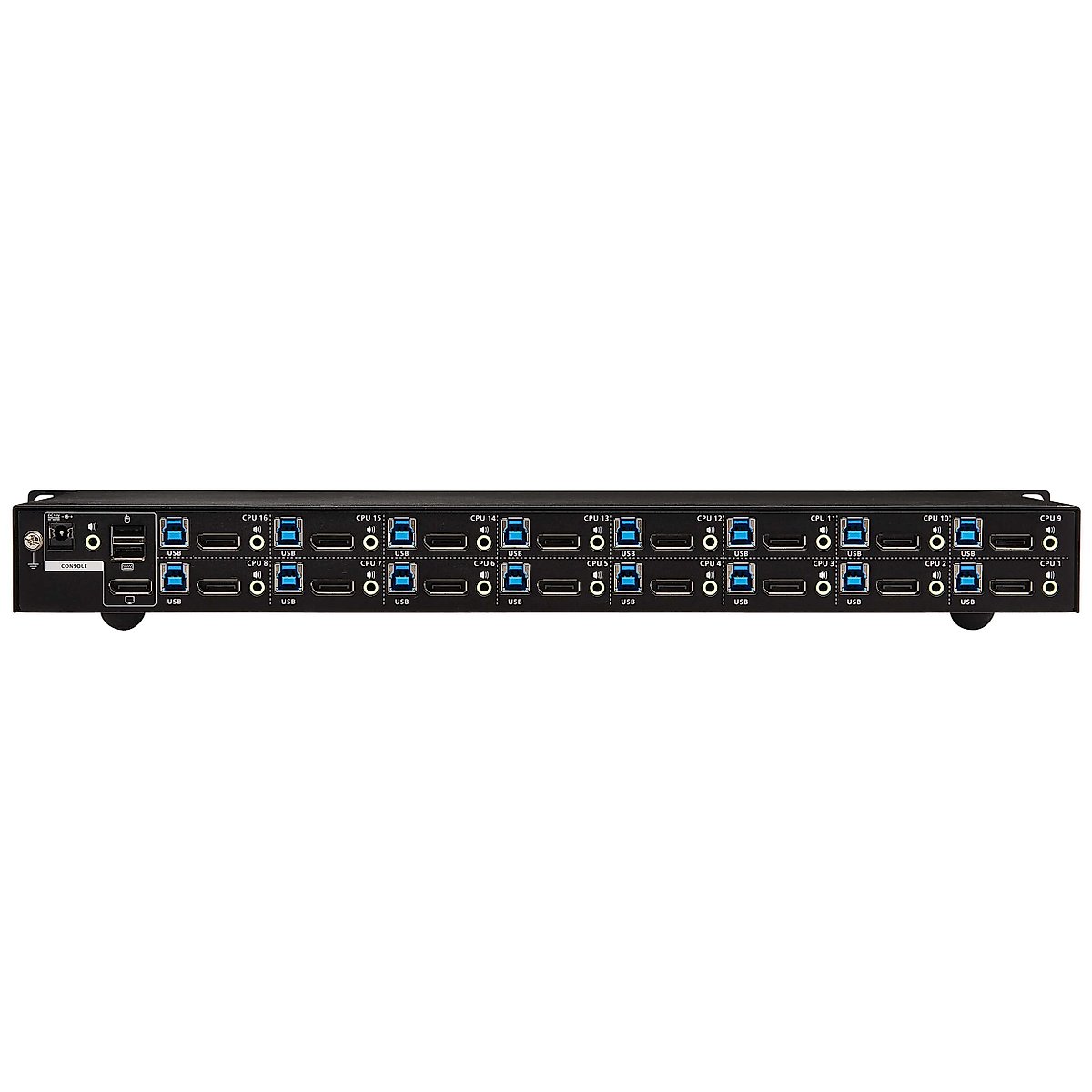 Tripp Lite KVM Switch, 16 Port HDMI USB with Audio and USB Sharing KVM Switch, 1U Rack Mount (B024-HU16)