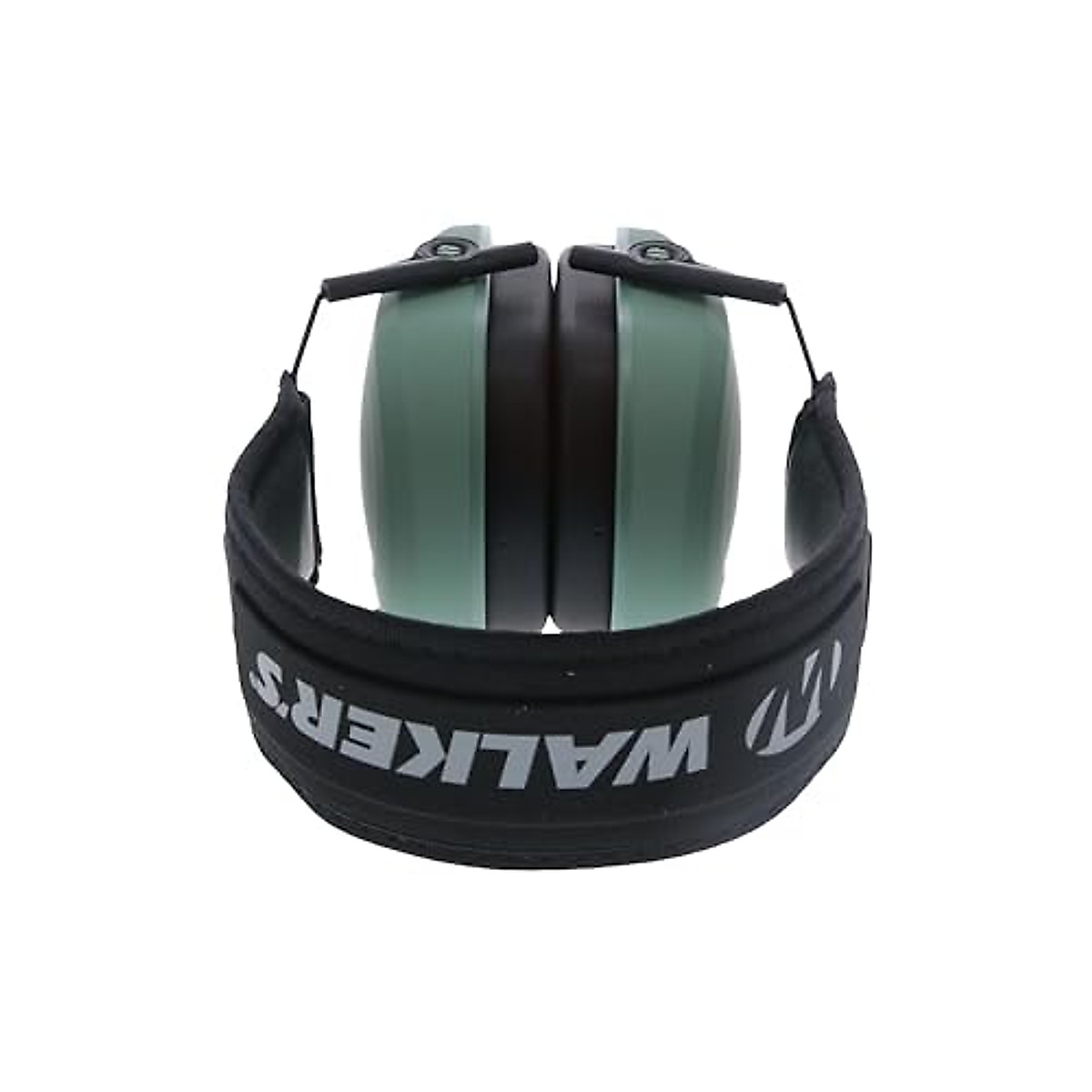 Walker's Earmuffs, Slim Passive-Sage Green w/FDE Logo, One-Size