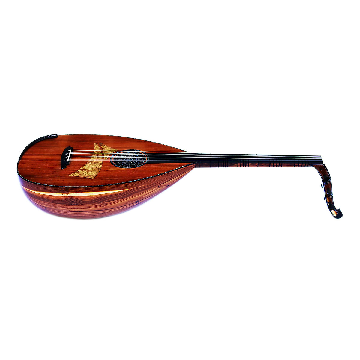 Special Turkish Louta Lute Lavta String Musical Instrument MUL-6 By Miras Lute