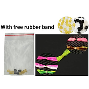 10 Colors 20 pcs Fishing Jig Lures Rubber Skirt Tab Multicolor Silicone Skirts Whole Sheet DIY Spinner Bait Squid Rubber Thread Lures Regular Skirt Collars Included Fly Tying Material Stripe Spots