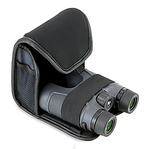 Carson BinoArmor Deluxe Easy-Access Magnetic Binocular Case (BA-07) , Black
