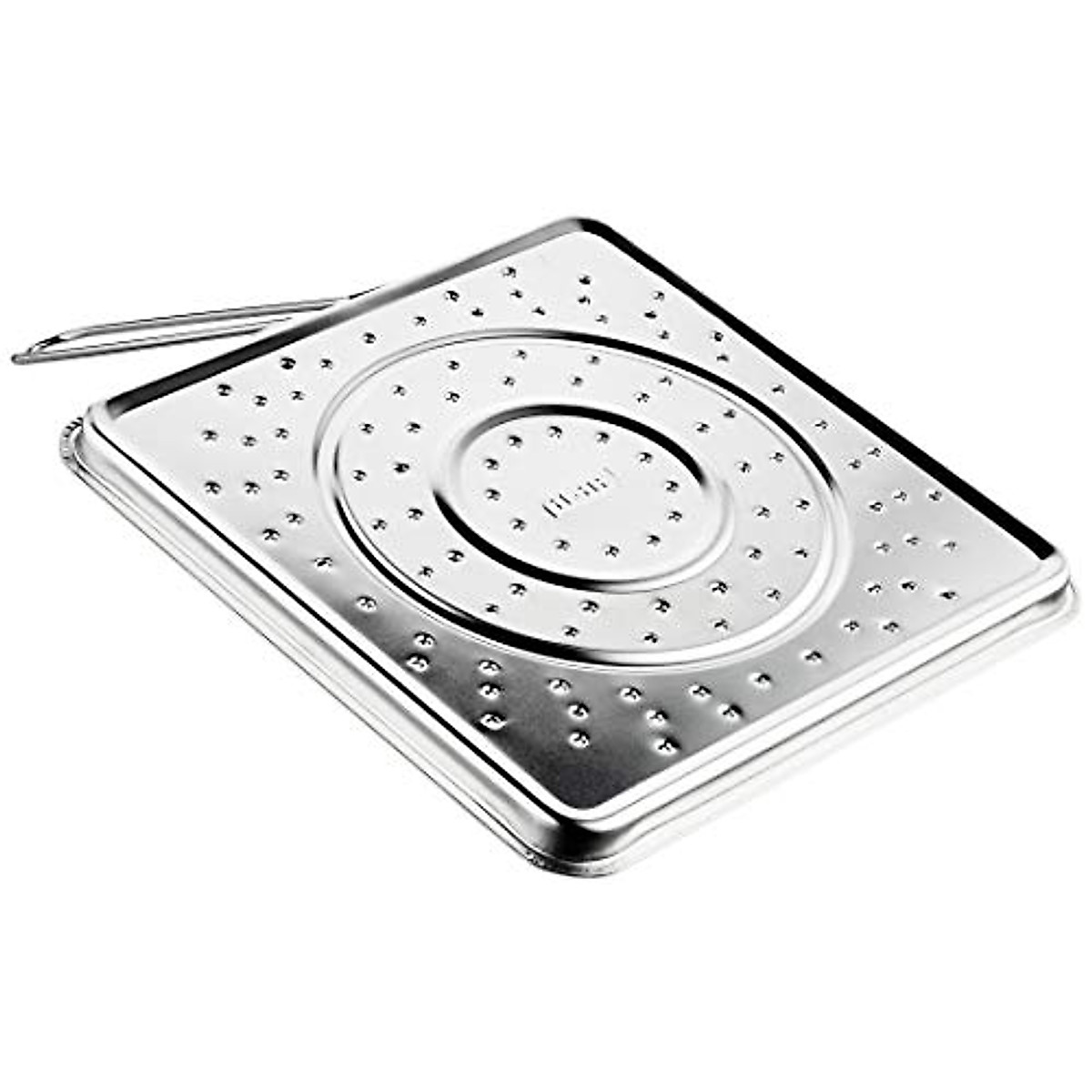 Ibili Classica Foldable Tin Plate Bread Toaster Camping Cookware, Ideal For Use On Gas Flame - Made in Spain - 20cmx20cm - 7.8"x7.8"