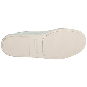 Karl Lagerfeld Paris Women's Cyrene Studded Slip on Sneaker, Mint Julep/Bright White, 9