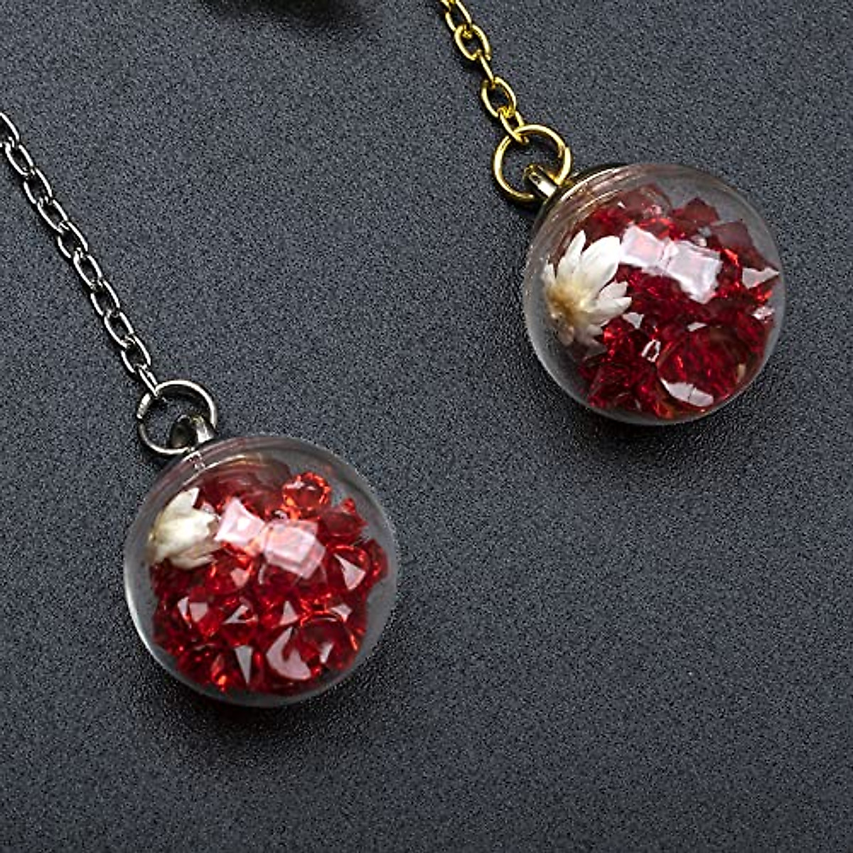 CTZD Metal Leaf Bookmark Birthday Gift for Teachers Feather 3D Butterfly Book Marks for Christmas Valentine's Day Women Girls Readers Lady Female Book Lover (Silver,Red)