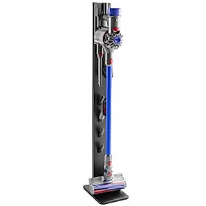 TechOrbits Docking Station Organizer - Vacuum Stand and Attachment Holder, Compatible with Cordless Dyson Vacuum Cleaner V12, V11, V10, V8 and V7 Models & Accessories