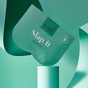 BAWDY Slap It - Caffeine Beauty Butt Mask - Retexturizing + Detoxifying Mask for Your Behind - 2 Sheets, One for Each Cheek - Clean Beauty Mask for Your Butt (2 Sheets - Single Use)