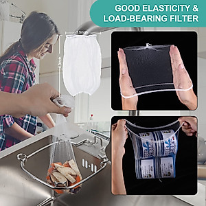Kitchen Sink Strainer, Stainless Steel Sink Waste Filter with 100 pcs Sink Filter Mesh Bag Sink Filter Net Sink Strainer Basket for Kitchen Food Waste