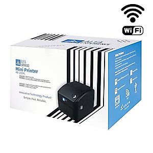ALFA EXPERIENCE 6x4 Thermal Label Printer,Shipping Label Printer for Shipping Packages, Barcode - Label Maker Thermal Printer Compatible with Amazon, Ebay, FedEx, UPS