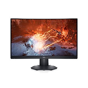 Dell - 24" VA LED FHD Curved Gaming Monitor (HDMI 2.0, Display Port 1.2) - Black (S2422HG)