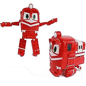 NEIZAIMIMA Kid's Plastic Alf Trains Toys, Alf Deformation Robot Toys for Little Toys