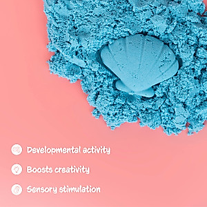 Sensory Sand Blue 5 Pounds of Sensory Play Sand Bulk Refill