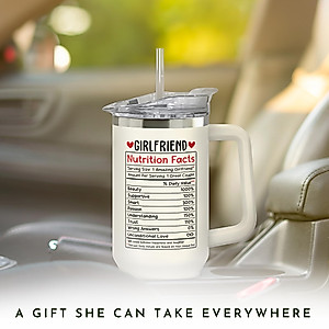 Gifts for Girlfriend - Gifts for Her, Girlfriend Gifts for Women, Couple Gifts - Anniversary, Christmas, Birthday Gifts for Girlfriend - I Love You Gifts for Her, Gift for Girlfriend - 40 Oz Tumbler