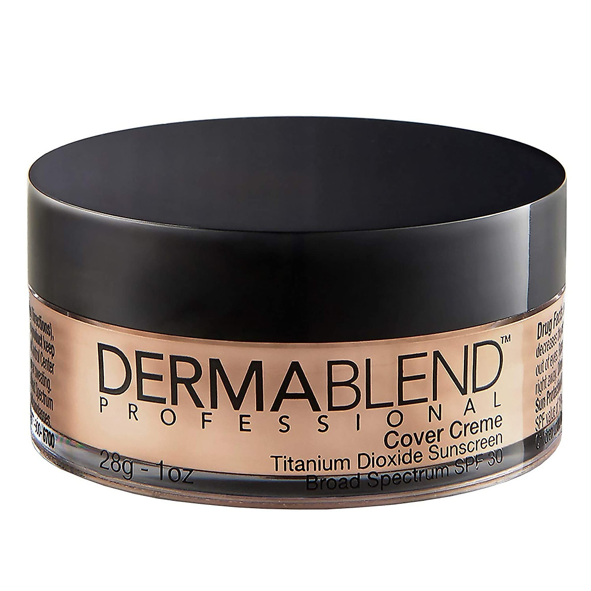 Dermablend Cover Creme Full Coverage Foundation with SPF 30, 35W Tawny Beige, 1 oz.