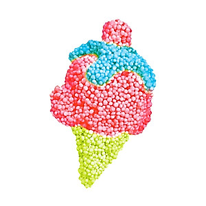 JA-RU Educational Play Styrofoam (1 Pack Assorted) Fidget Toys Stress Relief Toy, Sensory, Sensory Bin, Modeling Foam Beads Play Kit for Kids Magic Clay Art Crafts Party Favors Preschool Toys 1338-1