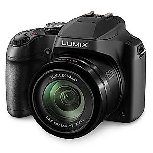 Panasonic LUMIX FZ80 4K Long Zoom (18.1MP, 60X Zoom) Bundle with Ultra SDXC 64GB Flash Memory Card, Spider Tripod, Replacement Battery, Filter Kit, Slave Flash and Accessory Kit (7-Items)