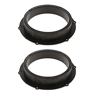 Almencla 2pcs 6.5 Inch Audio Stereo Speaker Spacer Adaptor for VW