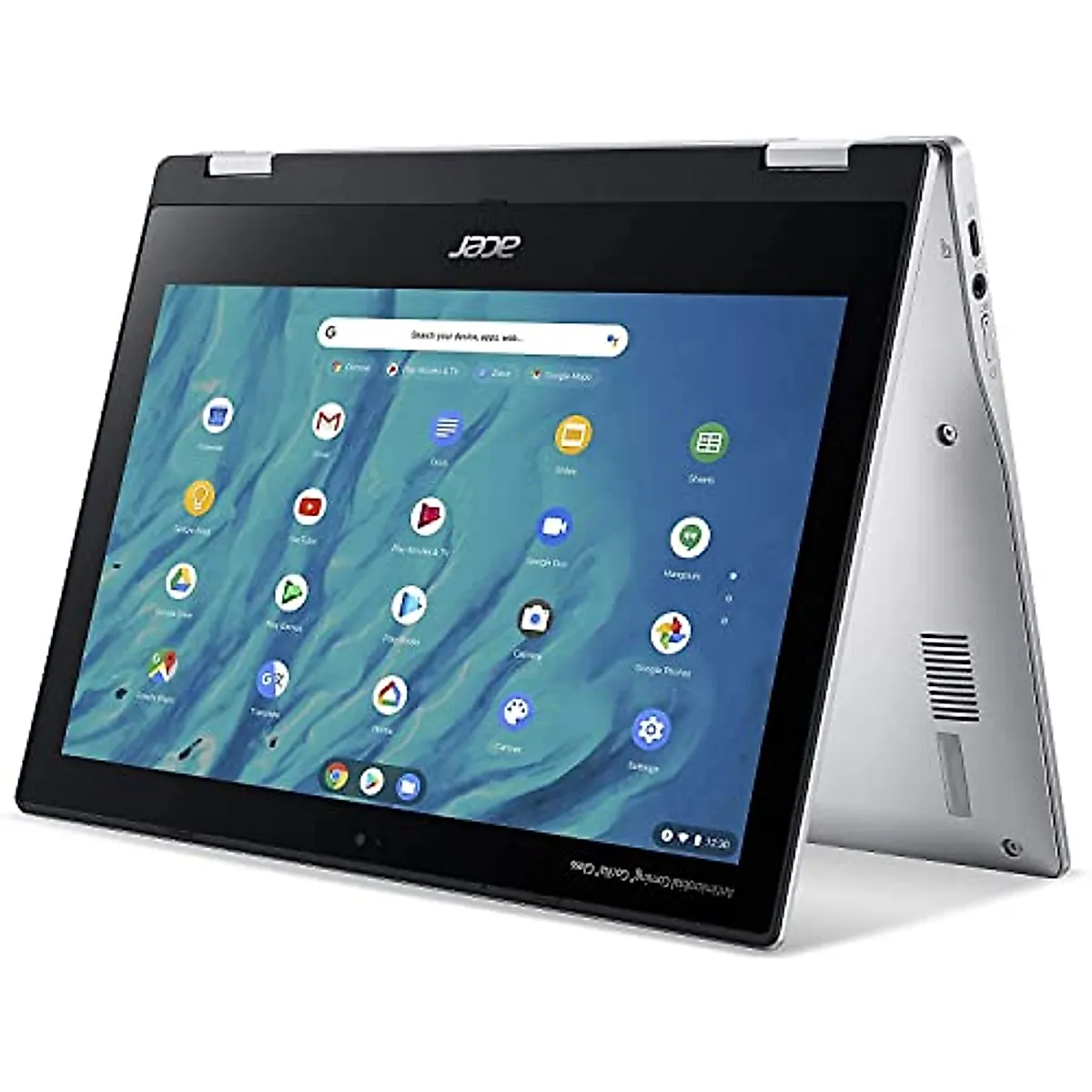 Acer Chromebook Spin 311 Convertible 2-in-1 Laptop, MediaTek MT8183C Octa-Core Processor, 11.6in HD Touch, 4GB LPDDR4, 32GB eMMC, Gigabit, WiFi 5, Bluetooth, Google Chrome