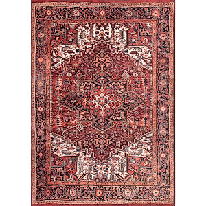 nuLOOM Transitional Marie Area Rug, 5x8, Brick