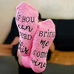 NDLBS Stocking Stuffers for Women- If You Can Read This Socks- Novelty Socks Christmas Gifts For Women Mothers Mom Grandma