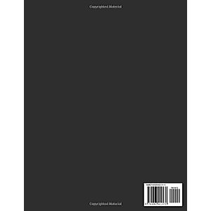 Notebook: Quad Ruled Composition Notebook, Large Format, 8.5 x 11 in, 108p, Minimalist Black Cover