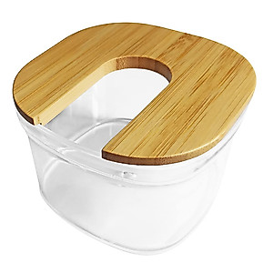 FitSand Bamboo Shaver Rinse Stand Compatible with Head Shaver 7D, Wyklaus Upgrade Head Shavers