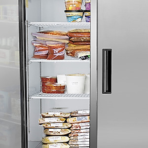Maxx Cold MCFT-72FDHC 81" Triple Door Entergy Star Reach-In Freezer, Top Mount, Stainless Steel