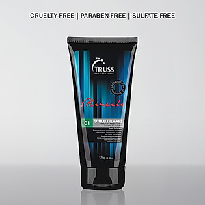 TRUSS Scrub Therapy Scalp Exfoliant Treatment - Anti Dandruff Treatment For Dry, Itchy & Flaky Scalp - Antibacterial Exfoliator