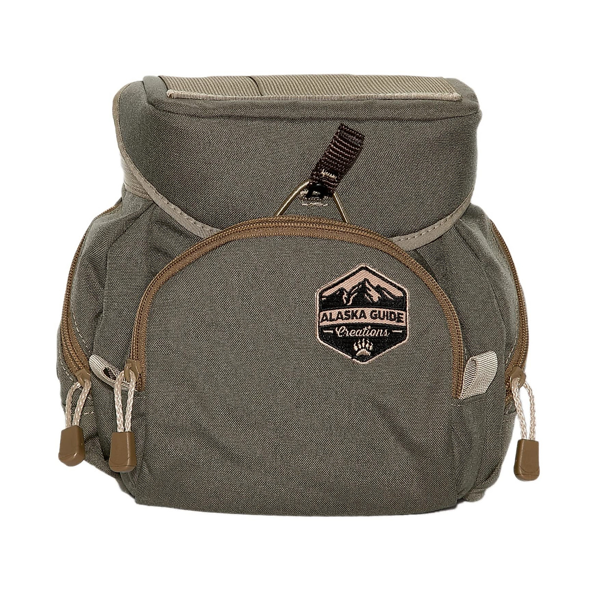 Alaska Guide Creations Denali ROK7 X56 Series HBS | Binoculars and Rangefinders Field Case Bag | Binocular Harness for Comfort and Quick Access (Ranger Green)