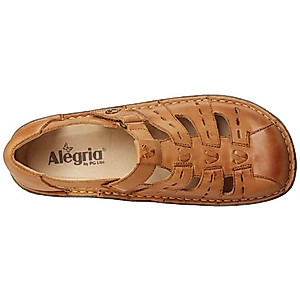 Alegria Pesca Womens Sandal Cognac 38 EU