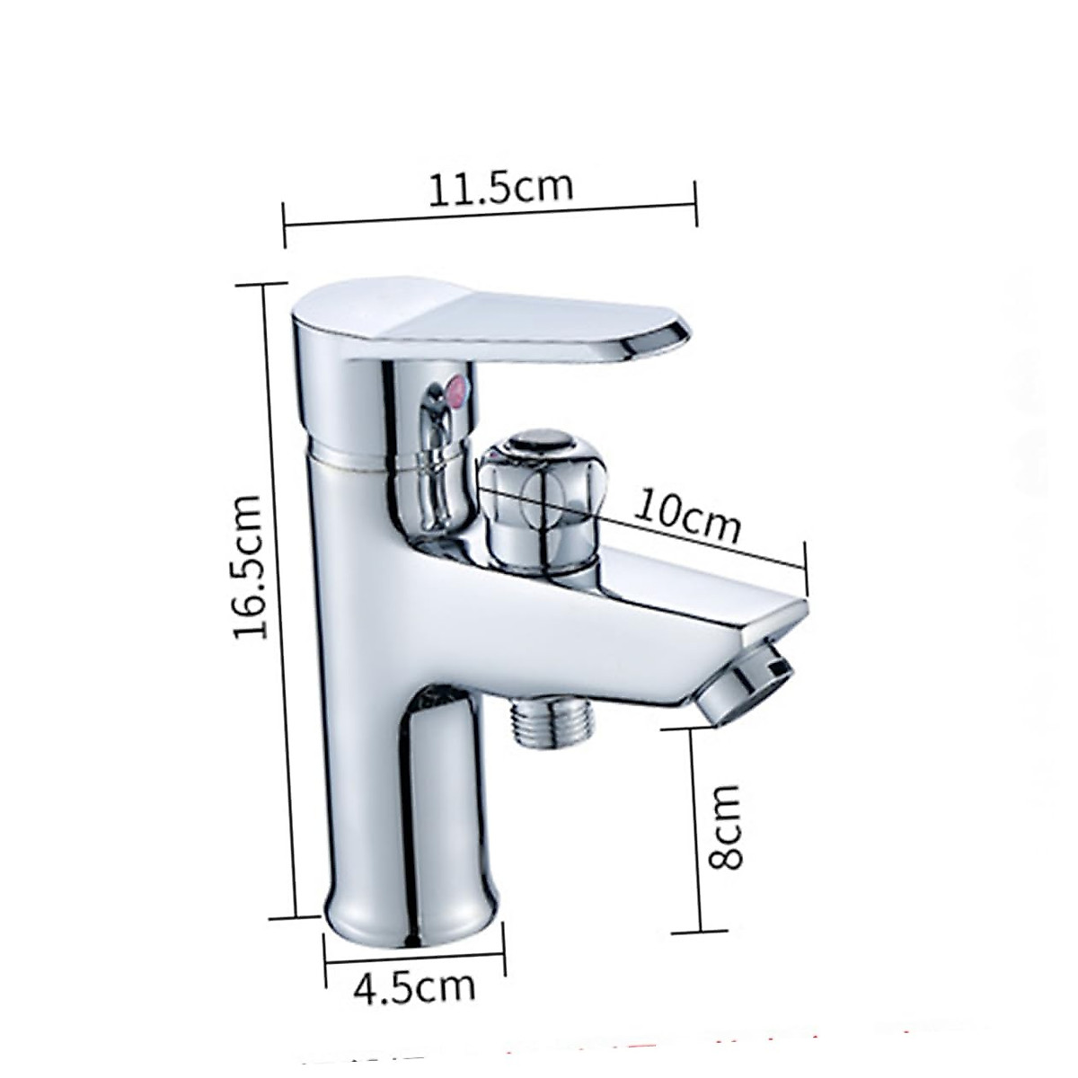 Mikikit Kitchen Faucet Waterfall Faucet Bathroom Faucets Bathtub Faucet Sink Faucet Hot and Cold Water Faucet Utility Faucet Water Faucet Outdoor Faucets for Bath Sinks Mixing Valve Basin