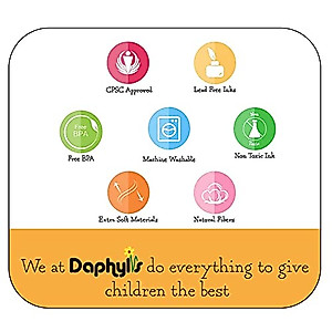 daphyls The Beatles, All You Need is Love, Extra Soft Meal Time Bibs 2 Pack