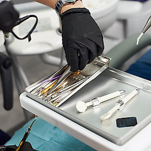 GMG SINCE1988 Nitrile Exam Gloves, Black Disposable Gloves,Nitrile Gloves Large 100,4 mil No Latex Gloves