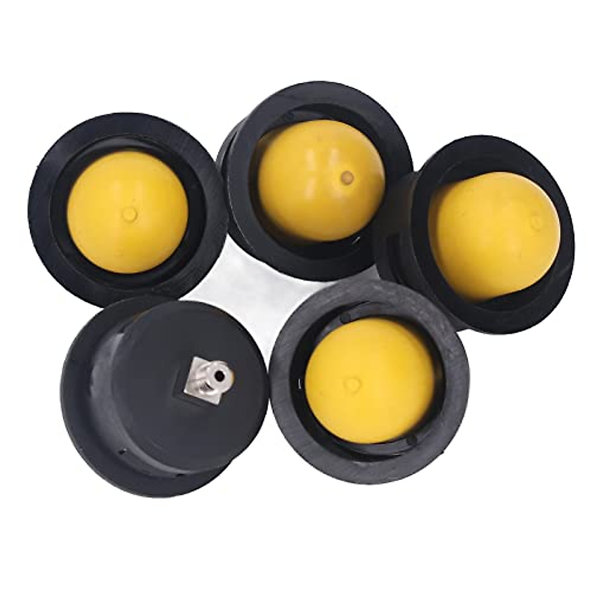 Zerodis Lawn Mower Carburetor Primer Bulb, Bottom Iron Carburetor Blowers Primer Bulb for Garden