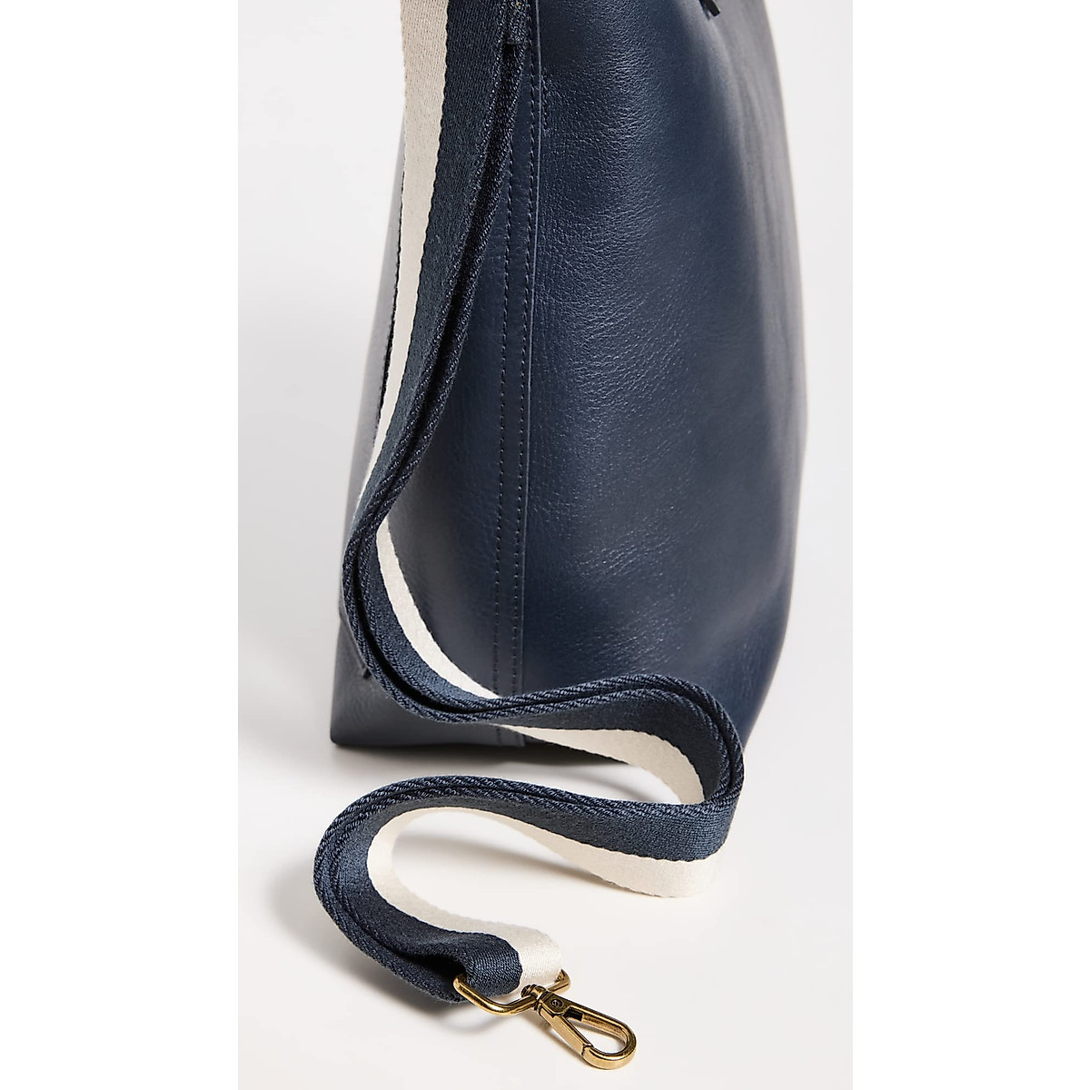 Madewell Women's The Zip-Top Medium Transport Tote, Dark Baltic, Blue, One Size