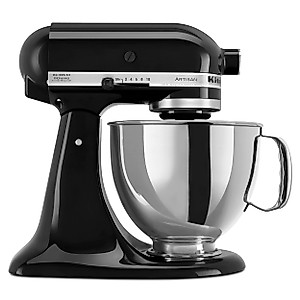 KitchenAid KSM150PSOB Artisan Series 5-Qt. Stand Mixer with Pouring Shield - Onyx Black