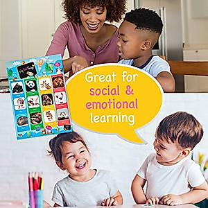 Dealing in Feeling Chart -Autism Learning Materials That can be Used with The Zones or as a Kids Poster for Emotional Regulation-Feelings Check-in Emotions Poster