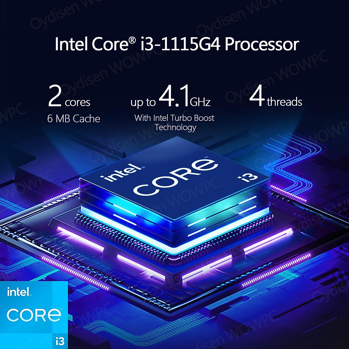 HP 15.6 inch Laptop, 16GB Memory, 1TB SSD Storage, Intel Core i3-1115G4 Processor, 15.6" HD Anti-Glare Display, HDMI, SD Card Reader, Wi-Fi & Bluetooth, Windows 11 Home, 1 Year Microsoft 365