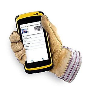 CipherLab RS51 Series Mobile Computer, 1D and 2D Barcode Scanner, RFID and NFC Applications, Wi-Fi and 4G LTE Connections, 4.7 Inch Display, Rechargeable and Replaceable Battery
