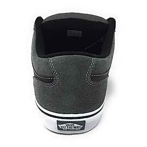 Vans Men's Bearcat Skate Shoes (10), Charcoal/White/Black