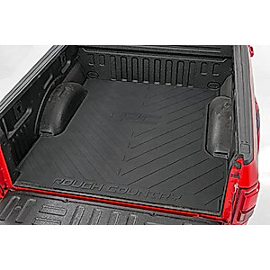 Rough Country Rubber Bed Mat for 2019-2022 Ram 1500 | 5'7" Bed - RCM685 - Black