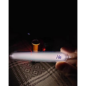 Rare Luminous Gases Element Collection, 99.999% Purity, Including Helium, Neon, Argon, Krypton, Xenon, Nitrogen, Oxygen, Carbon Dioxide, Air, for Collection, Display, Teaching, Gift, Pack of 9