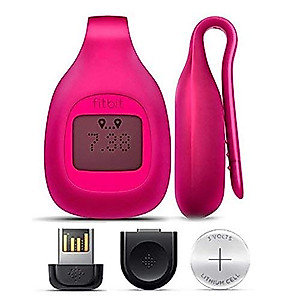 FitBit Zip Wireless Activity Tracker in Magenta (Renewed)