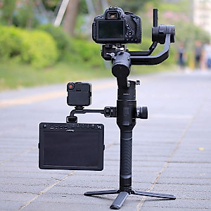 Ronin S/Ronin SC Monitor Mount, DH11 Rotatable Magic Arm with 1/4 Thread Cold Shoe Mount for Mic Light Stand for DJI Ronin S/SC Gimbals Stabilizer