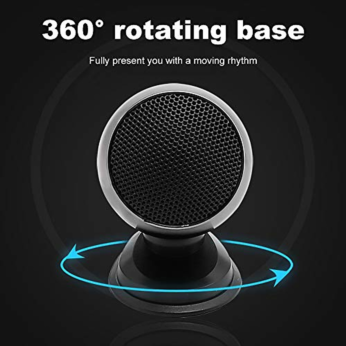 ePathChina 2pcs Universal Car Tweeter Loudspeaker 150W 4Ohm Audio Silk Film for Car Modification High-Pitched Car Audio Modification Nondestructive