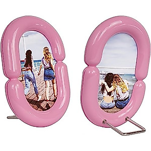 H-A Solid Wood Photo Frame Double Sided Picture Frame for Wall Mounting or Tabletop Display