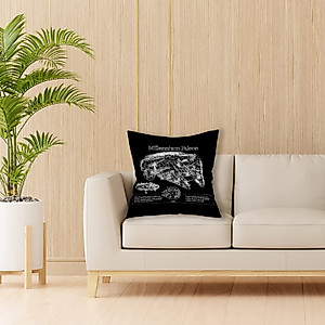 Giosve Throw Pillow Case 18 x 18 Inch, Science Fiction Movie Love Cushion Covers, Science Fiction Movie Theme Home Bedroom Room Decor